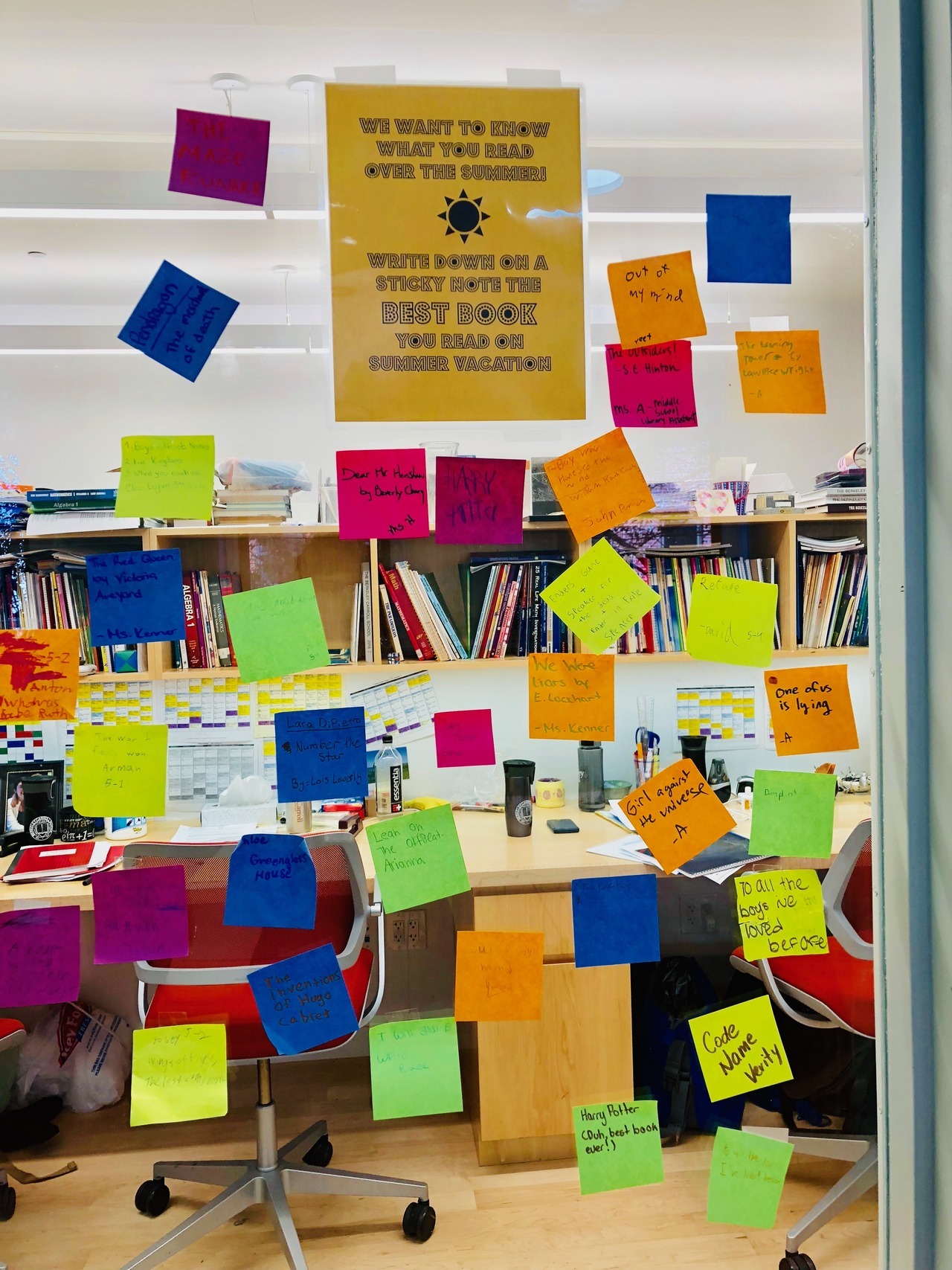 Summer Reading Display – manuela aronofsky